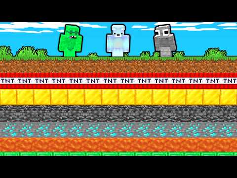 Minecraft, But The World is in OP LAYERS...