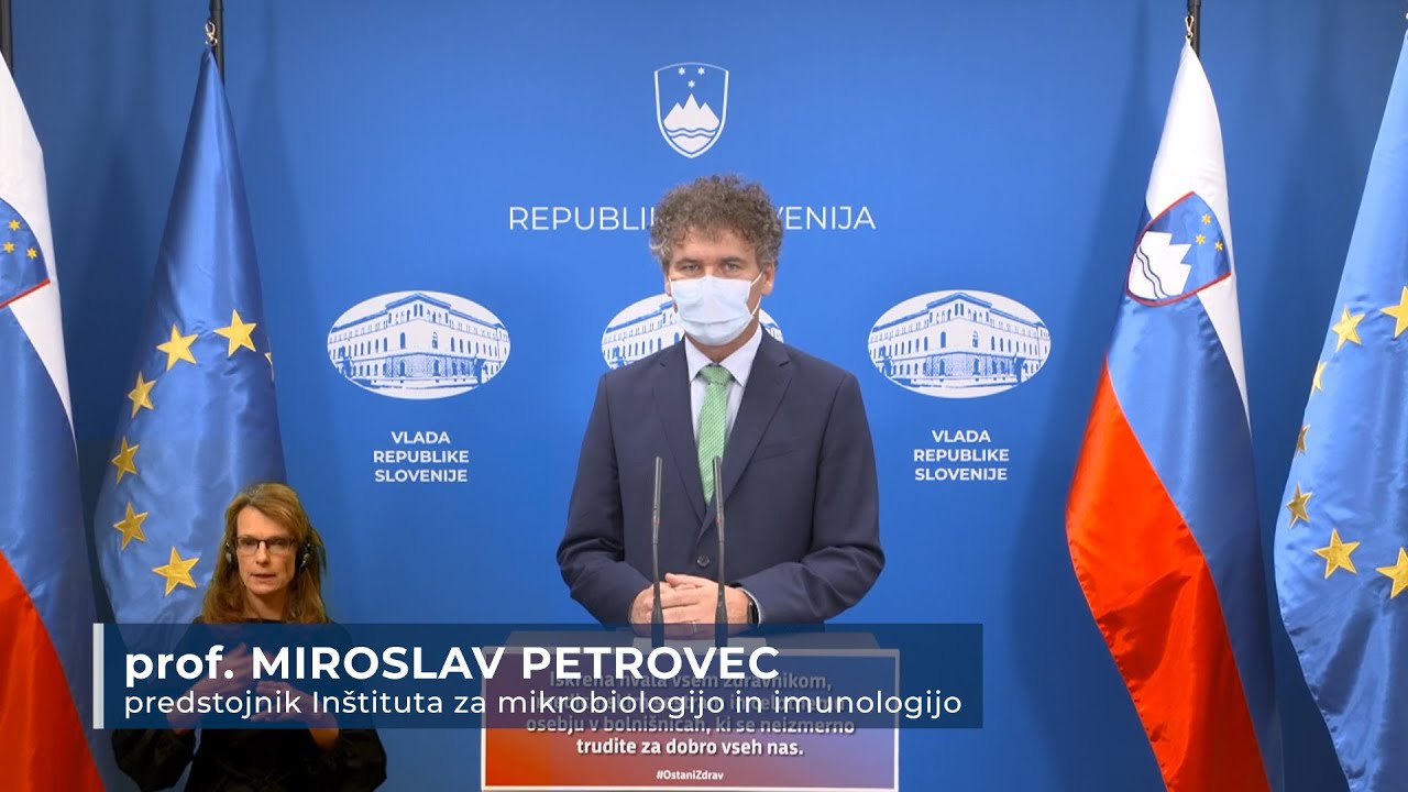Dr. Miroslav Petrovec, vodja mikrobiološkega laboratorija na Medicinski ...