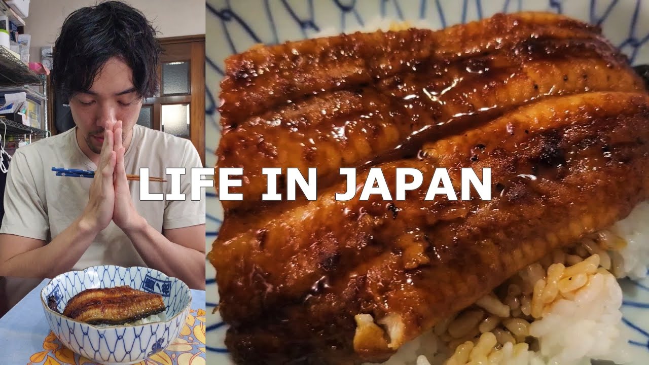 【Vlog】Daily Life in Japan🇯🇵 my favorite Japanese food | うな重うまい - YouTube