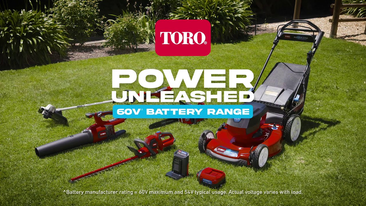 Introducing the all-new Toro 60V MAX Flex-Force Power System® battery ...