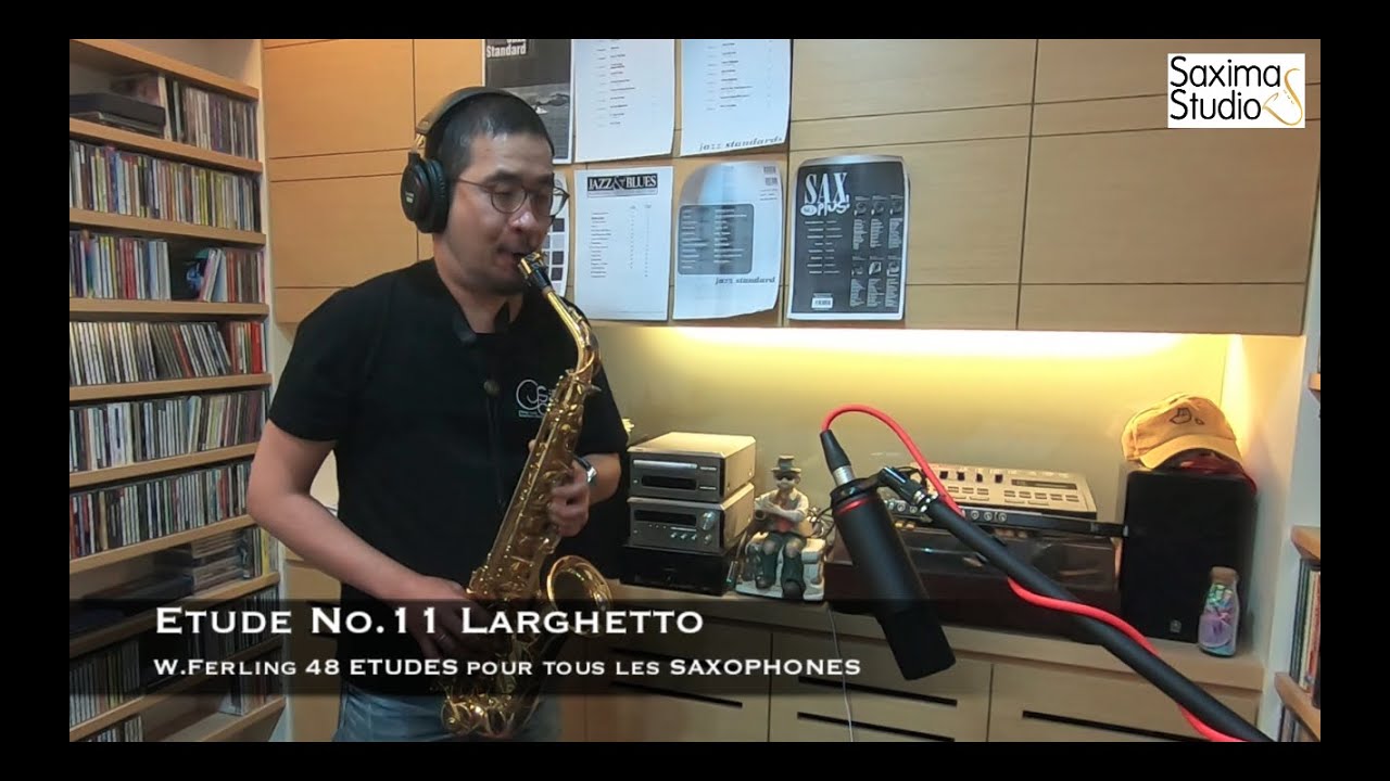 Etude No.11 〉from 48 ETUDES / W.Ferling / Saxophone Classique 🎻 - YouTube