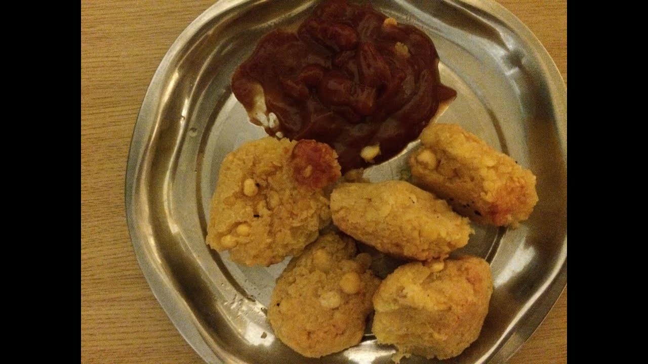 Indian snack daler bora (fried split peas) - YouTube