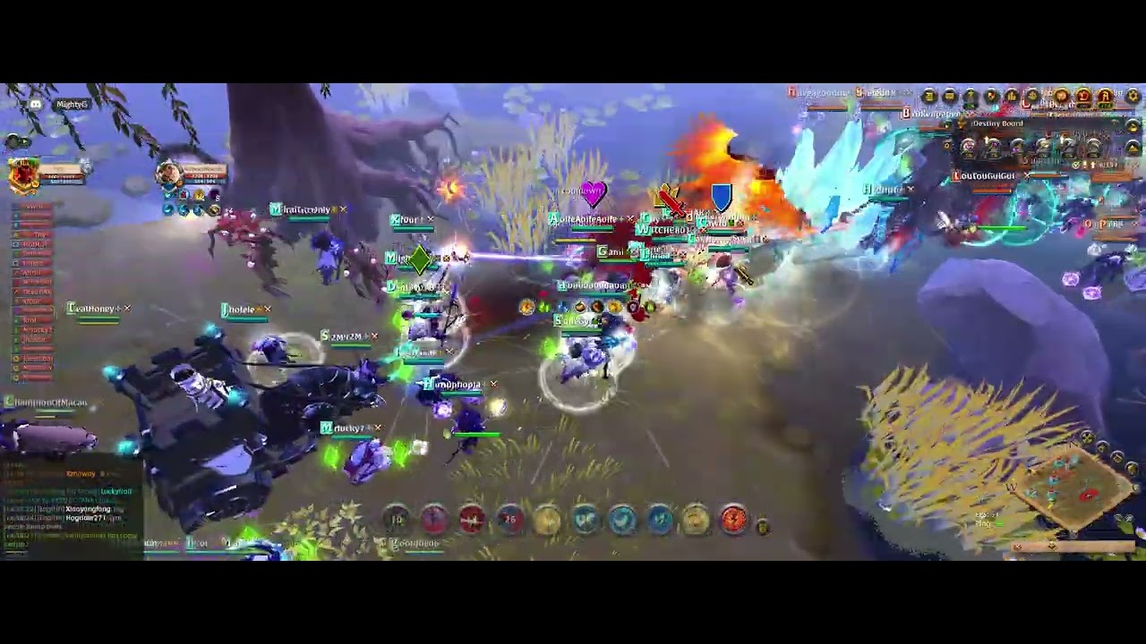 Albion Online ROTCALLER MALEVOLENT vs Huadabin 1 tapped by brim, - YouTube