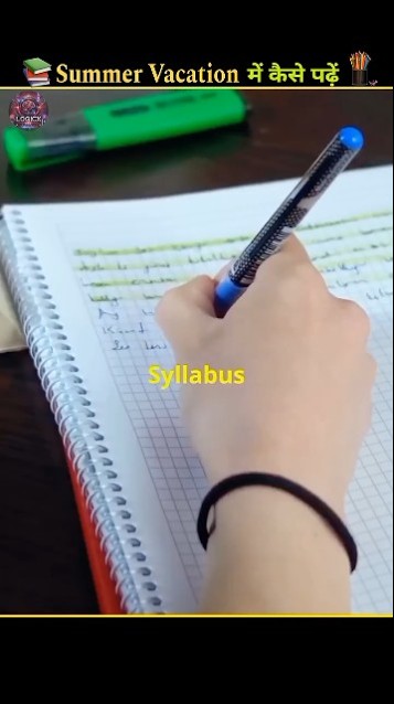 how to study during vacation📚🔥 || "5 Killer Syllabus Hacks | #shorts #studytips #study # ...