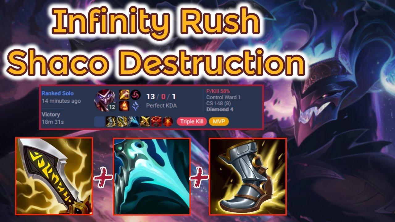 10 Kills in the first 10 Minutes! Infinity Rush [League of Legends ...