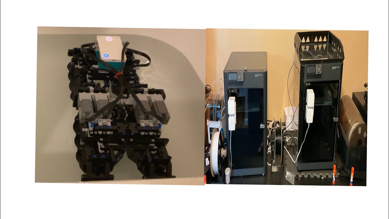 Lego corkscrew RC pontoon boat using 3d printing - YouTube