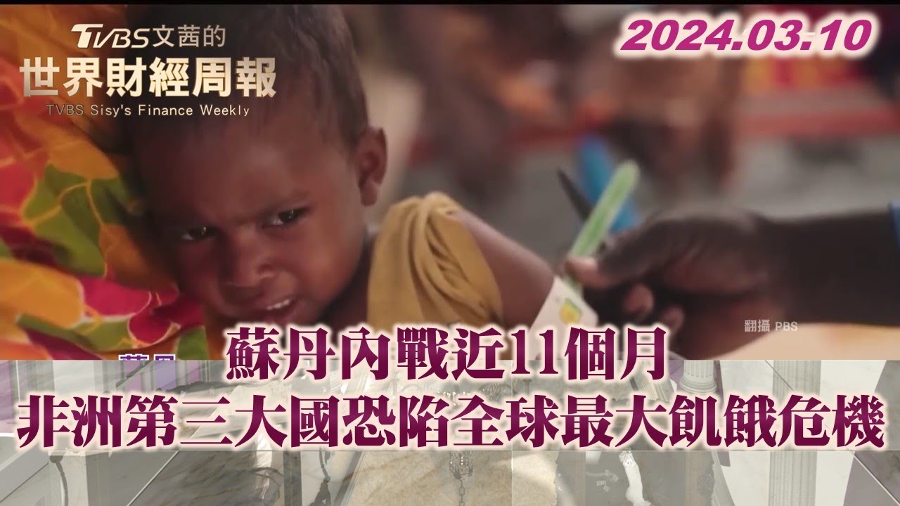蘇丹內戰近11個月 非洲第三大國恐陷全球最大飢餓危機 TVBS文茜的世界財經周報 20240310 - YouTube