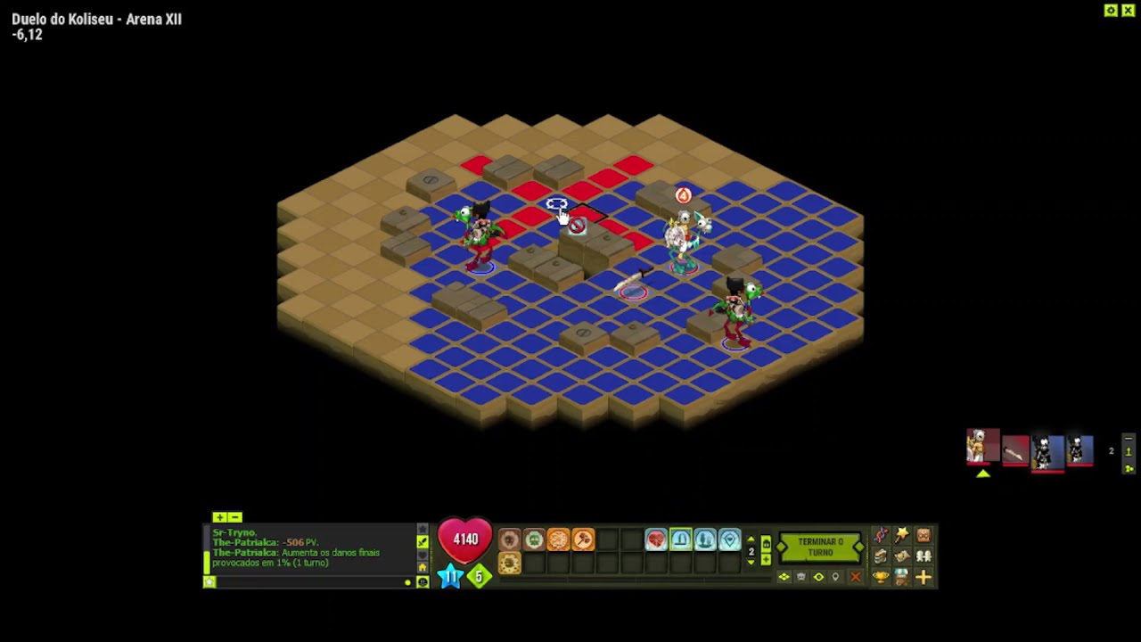 Barbarizando no Dofus koliseu 1x1 Sram x Sacrier - Voltando a jogar ...