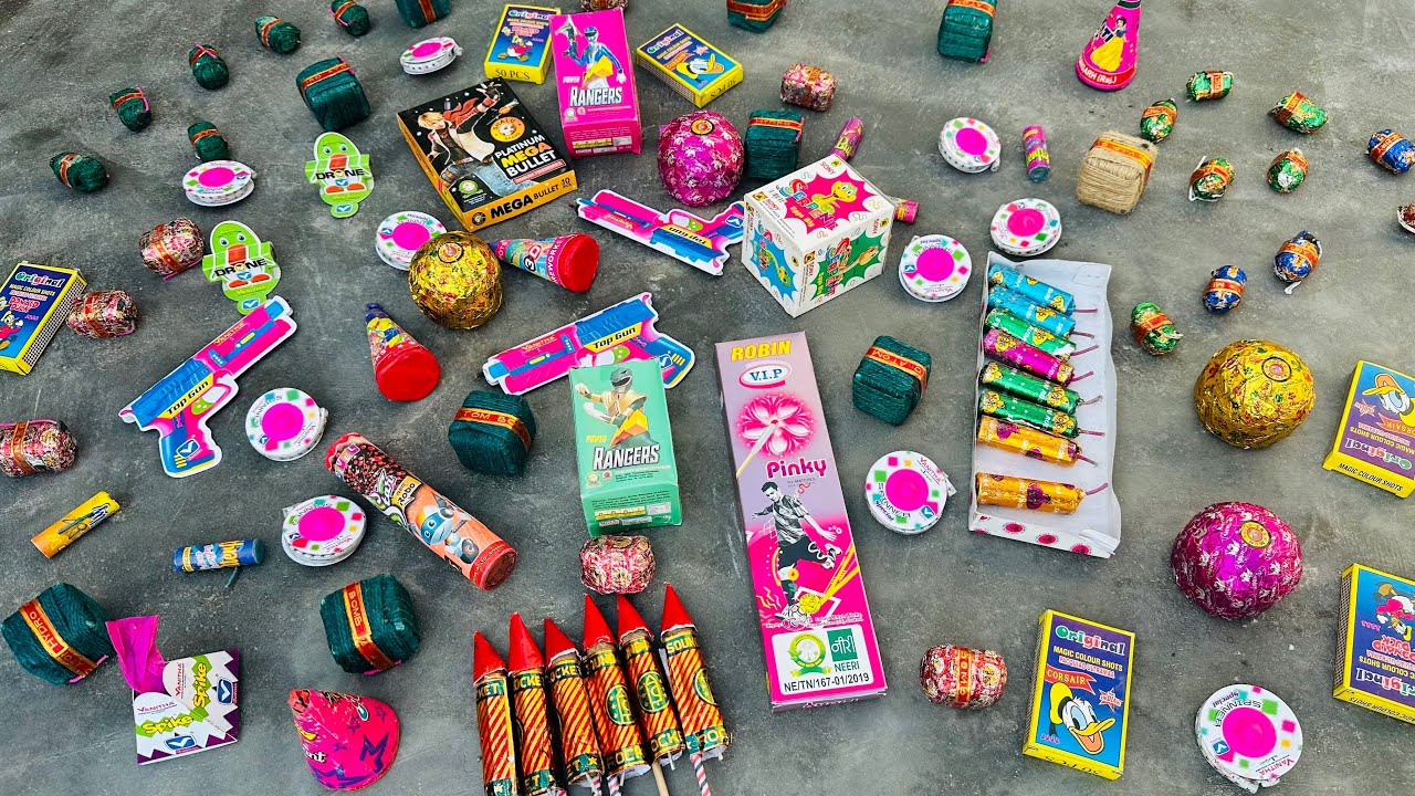 Diwali Amazing Fireworks Of Different Types Testing Video 2024 ...