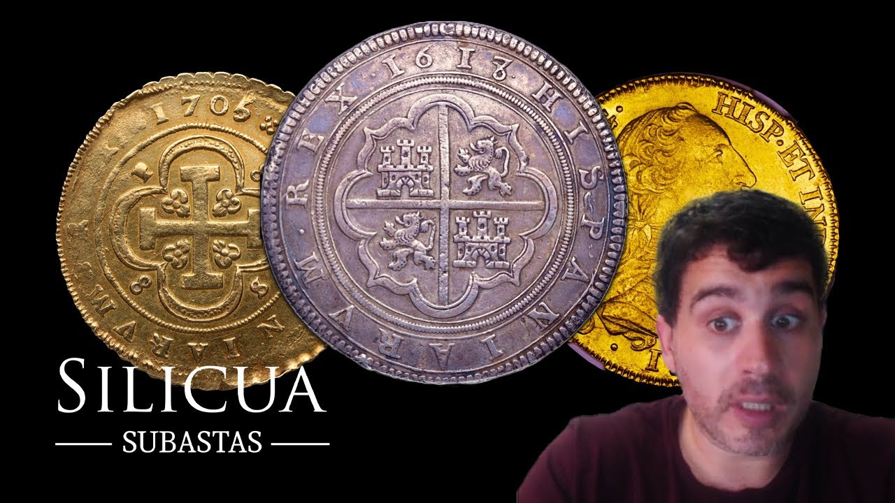 Magníficas monedas en la próxima subasta de Silicua - YouTube