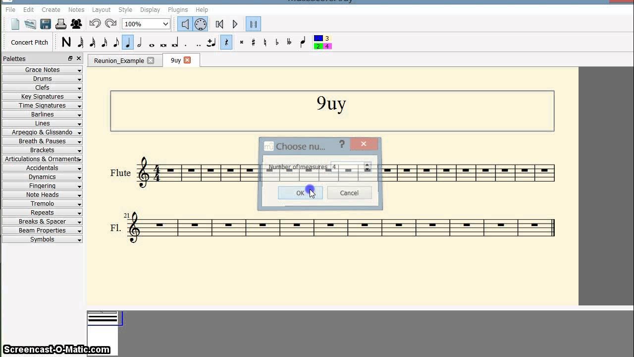 Video - How to arrange fixed number of measures in each line of musescore - YouTube