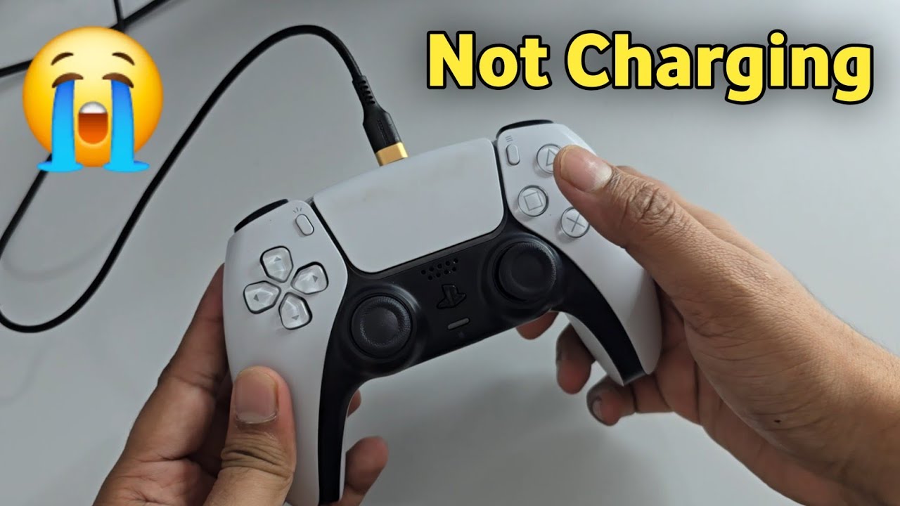 PS5 : Controller Not Charging - ( New Fix ) - YouTube