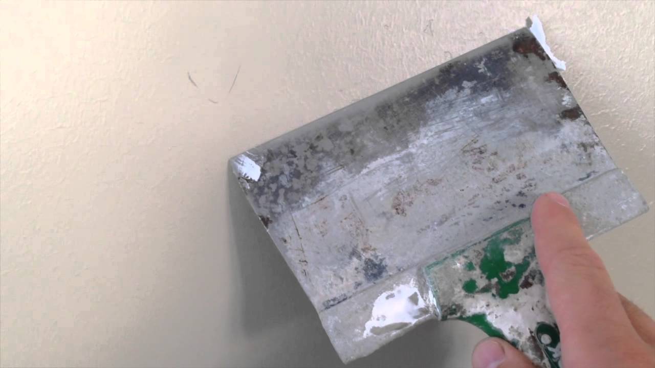 Sego Minute Maintenance - Repair Drywall Dents - YouTube