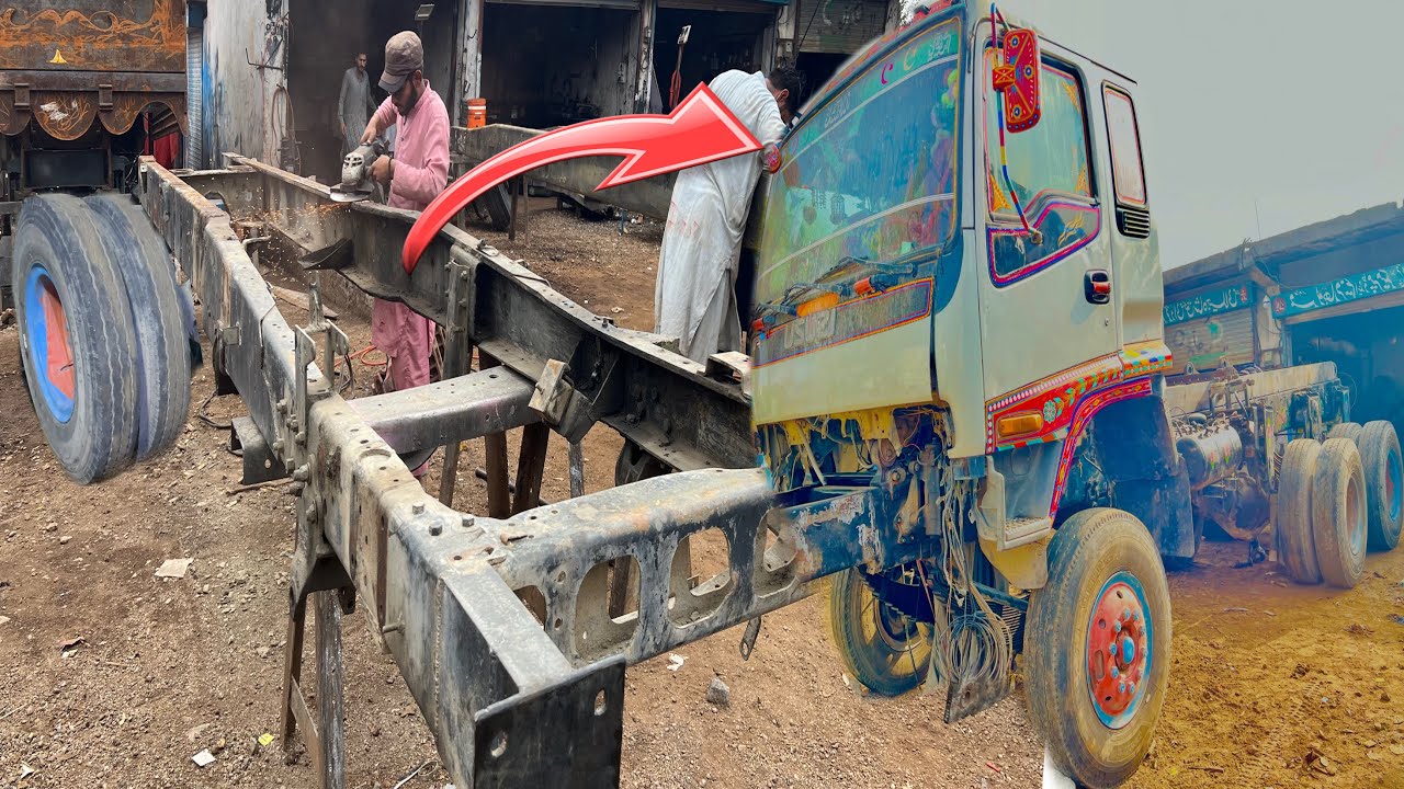 How to Repair a Broken Truck Chassis | Complete Restoration Video - YouTube