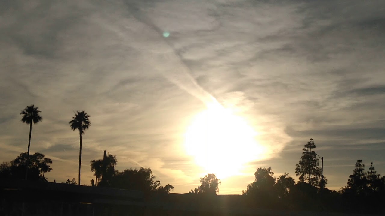 Is this a normal sunset? Strange Sky Anomalies Phoenix Arizona - YouTube