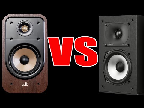 [Sound Battle] Polk Audio ES20 vs XT20  Bookshelf Speakers / Yamaha R-S202 Receiver