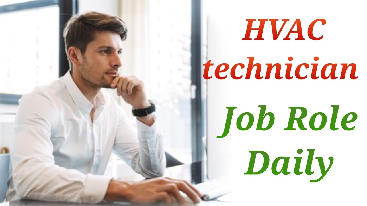 HVAC technician daily work routine in HVAC plant// HVAC technician work ...
