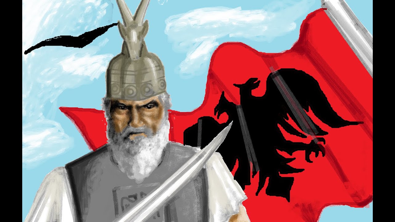 Drawing Scanderbeg #skenderbeu #scanderbeg #albania - YouTube