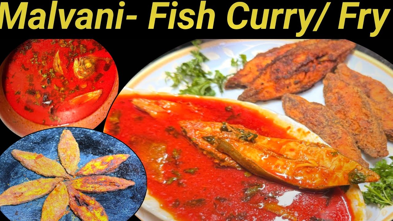 Malvani Fish Curry Recipe| Malvani fish fry | Halwa fish Rassa | Halwa ...