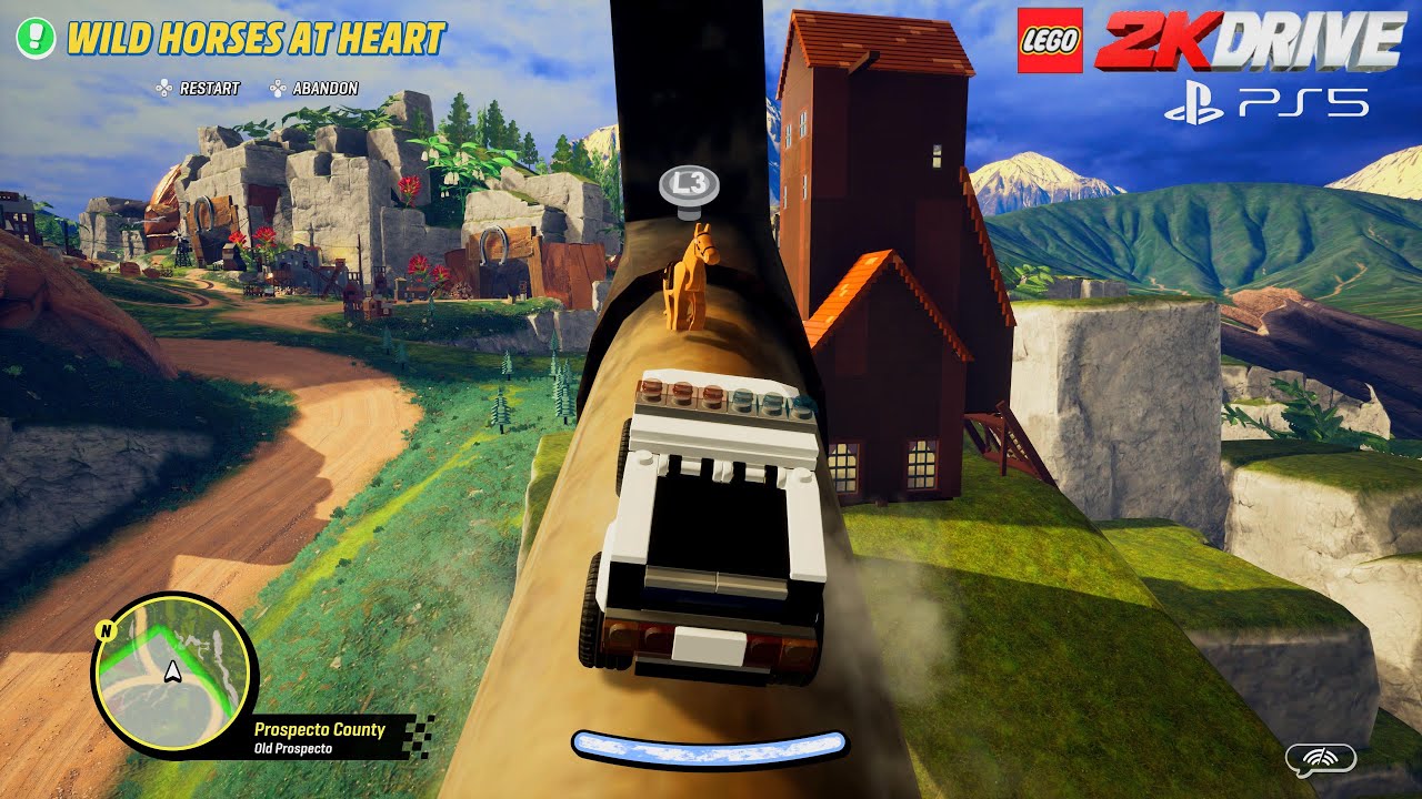 Lego 2K Drive - Quest Wild Horses at Heart "Find Sailor!" Prospecto ...