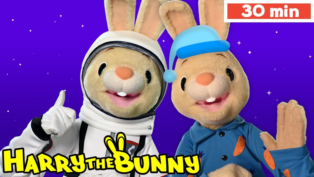 Harry & Larry Pretend Play Astronaut, PJ and more | @BabyFirst Learn ...