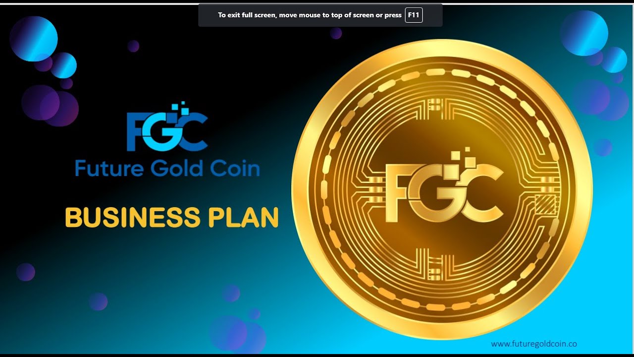 Future Gold Coin is a Financial Universe that aims to support the ...