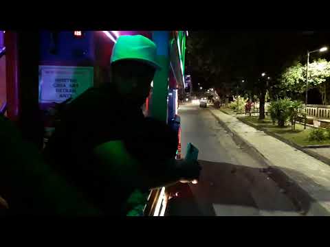Arrival of the Mega C6 Fun Truck, dancing to Fofão, Chaves, Chiquinha and Kik, Like 66