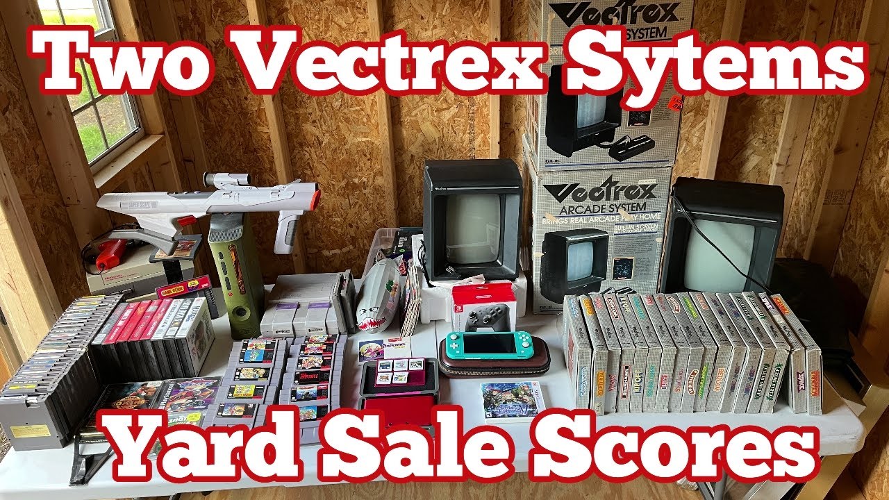 I Bought 2 of the Rarest Systems at a Yard Sale - Live Video Game ...