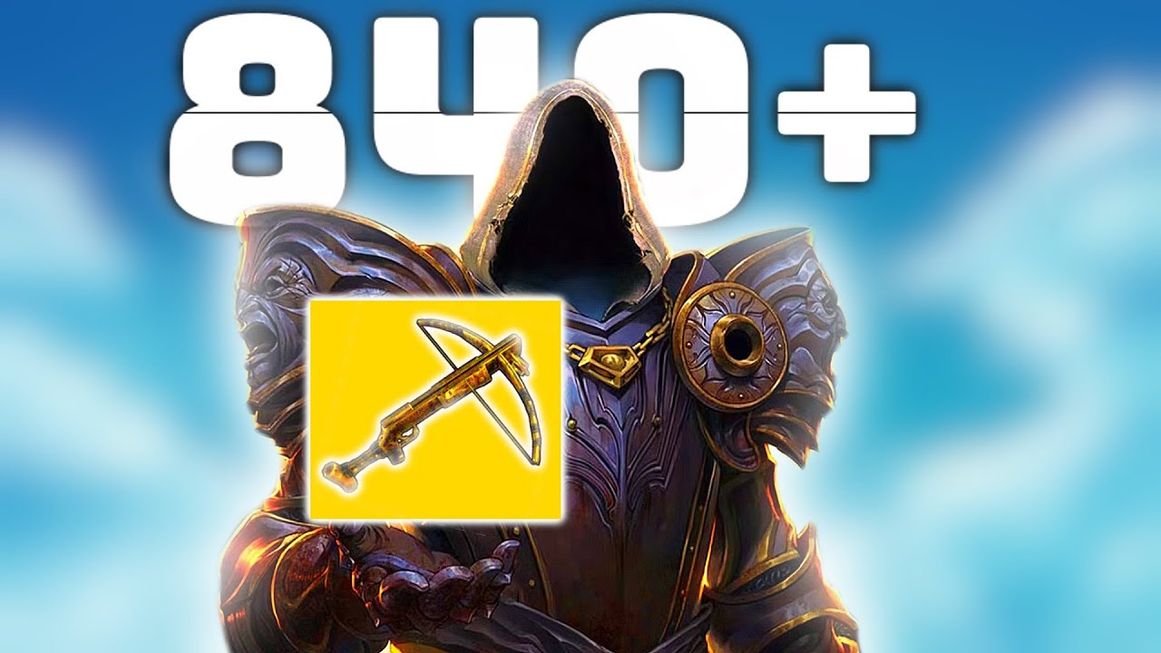 DIABLO 4 HOW TO GET THE 840+ INSANE CROSSBOW (HUGE DPS BOOST FOR RANGED ...
