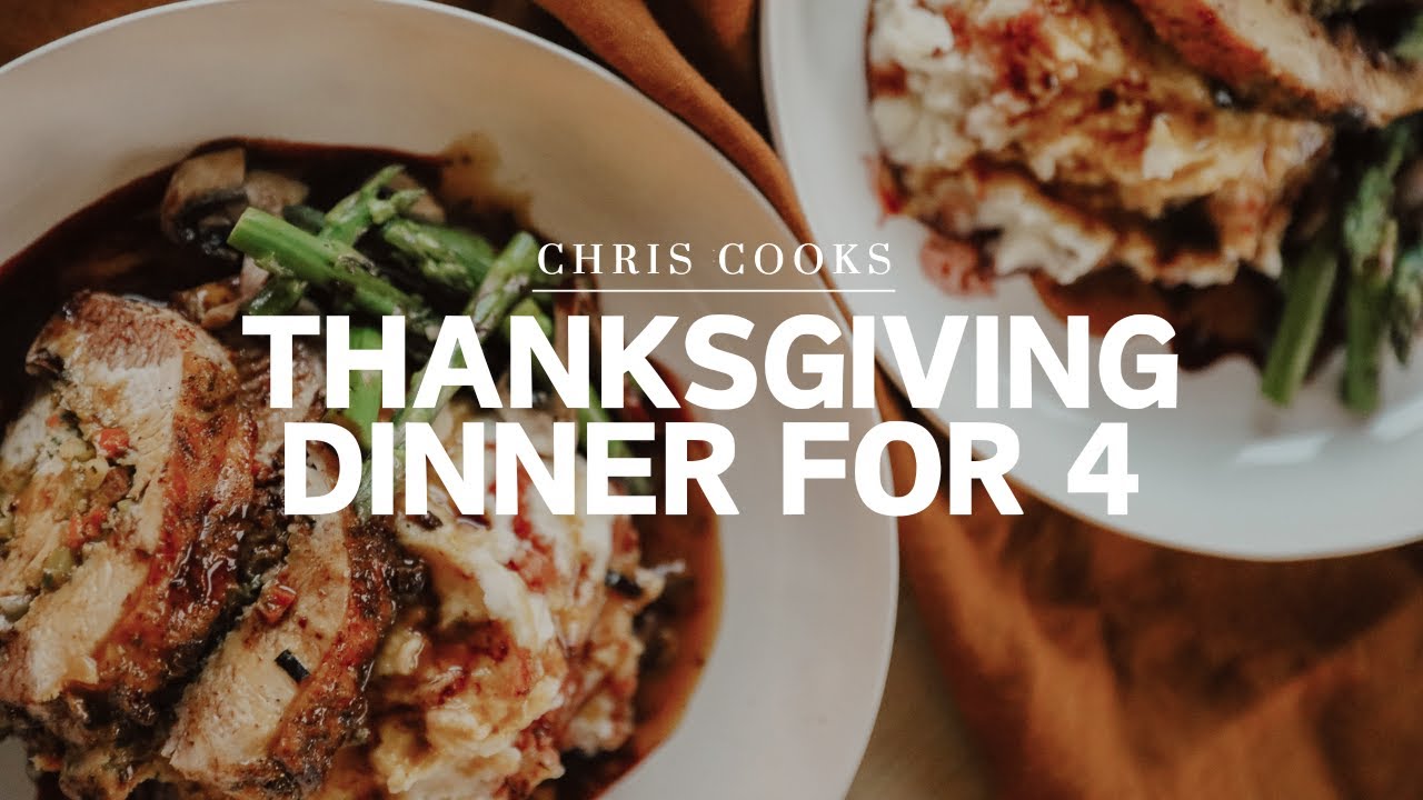 A Low Key Grain, Gluten and Dairy Free Thanksgiving Dinner for Four ...
