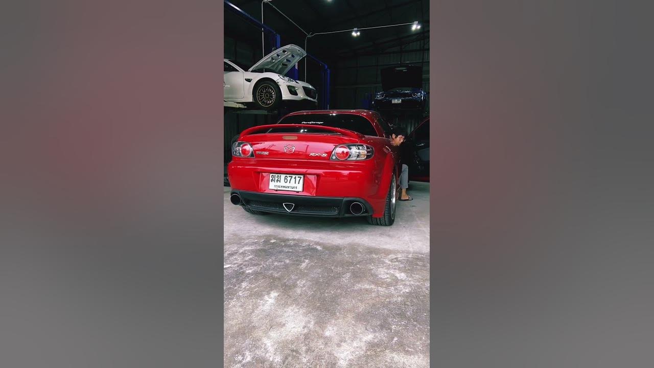 Rx8 4 port Turbo Custom Exhaust (Warm start, Rev) - YouTube