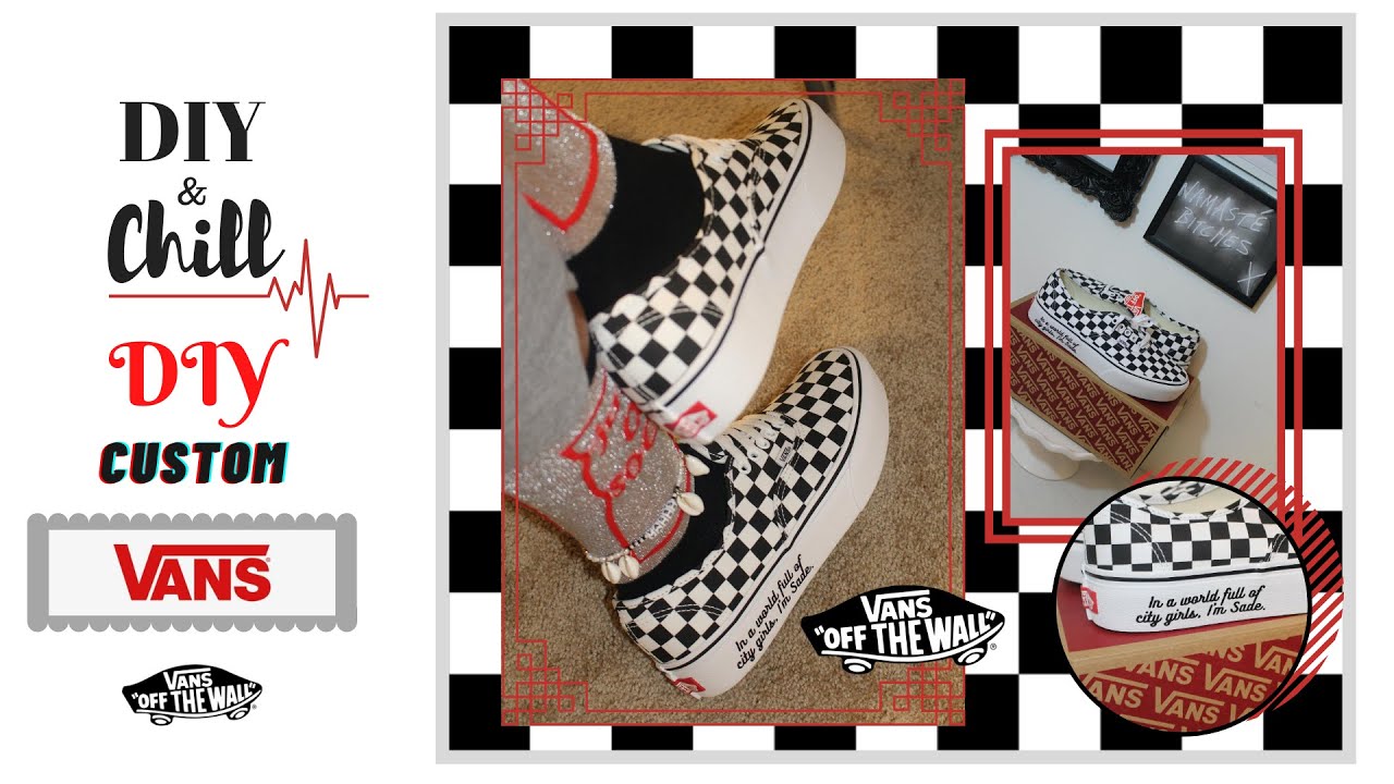 DIY Custom VANS - YouTube
