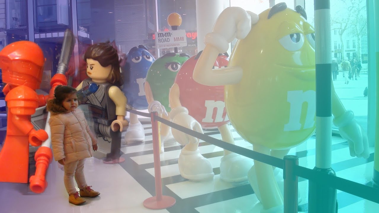 M&M World and Lego Store Experience London - YouTube
