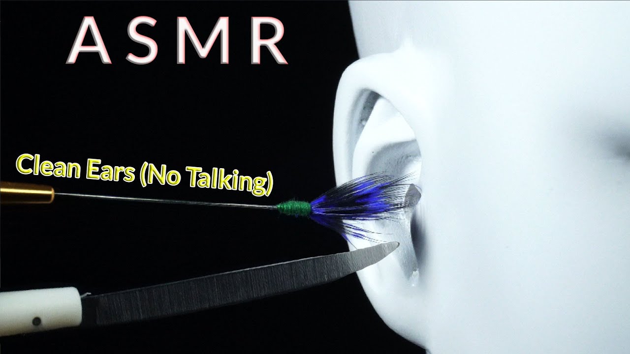 ASMR Realistic Ear Massage and Cleaning to Help You Sleep 😴 - YouTube