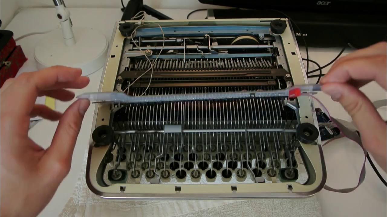 The Arduino Typewriter - YouTube