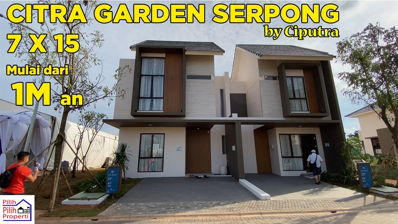 CITRA GARDEN SERPONG TIPE 7X15 2 LANTAI TERKEREN DEKAT STASIUN, TOLL ...