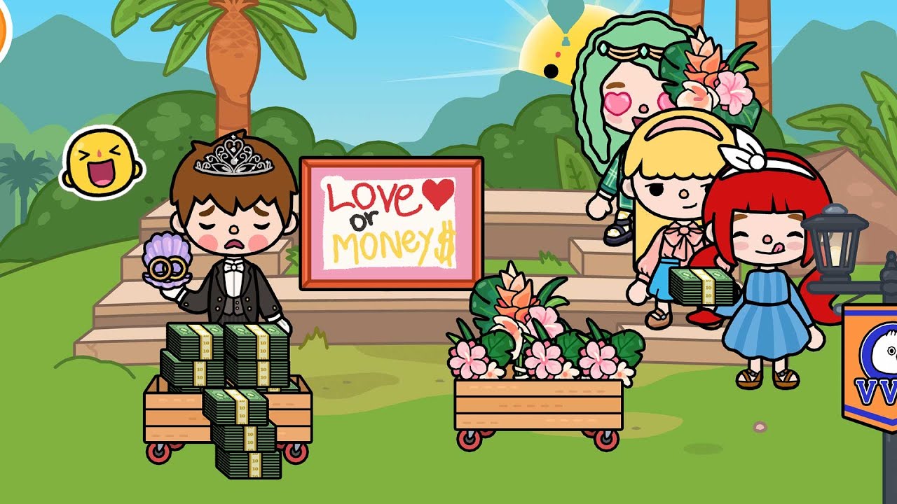 Prince Plays Money or Love Challenge Toca Life World Toca Boca - YouTube