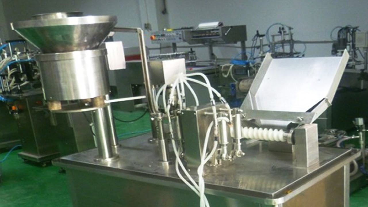 filling screw metal caps capping machine 1 nozzle capping head for vial ...