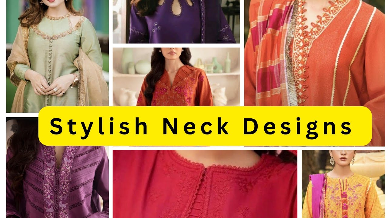40+ Stylish Neck Design|| Fancy Gala Design with lace|| Simple Neck ...