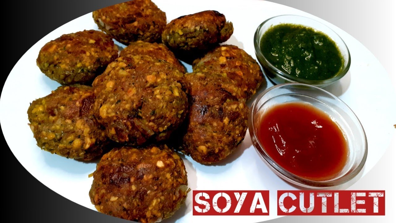 केवल 15मिनट में सुबह के नास्ते मे बनाये सोया कटलेट | Soya Chunks Cutlet | Healthy Soya Cutlet ...