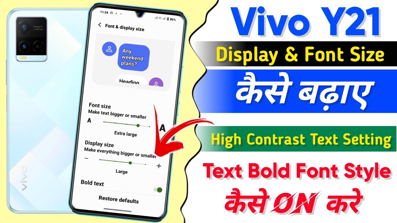 Vivo Y21 Font Style Display Size Kaise Badhaye Vivo Y21 Text Bold vivo-y21-font-style-display-size-kaise-badhaye-vivo-y21-text-bold