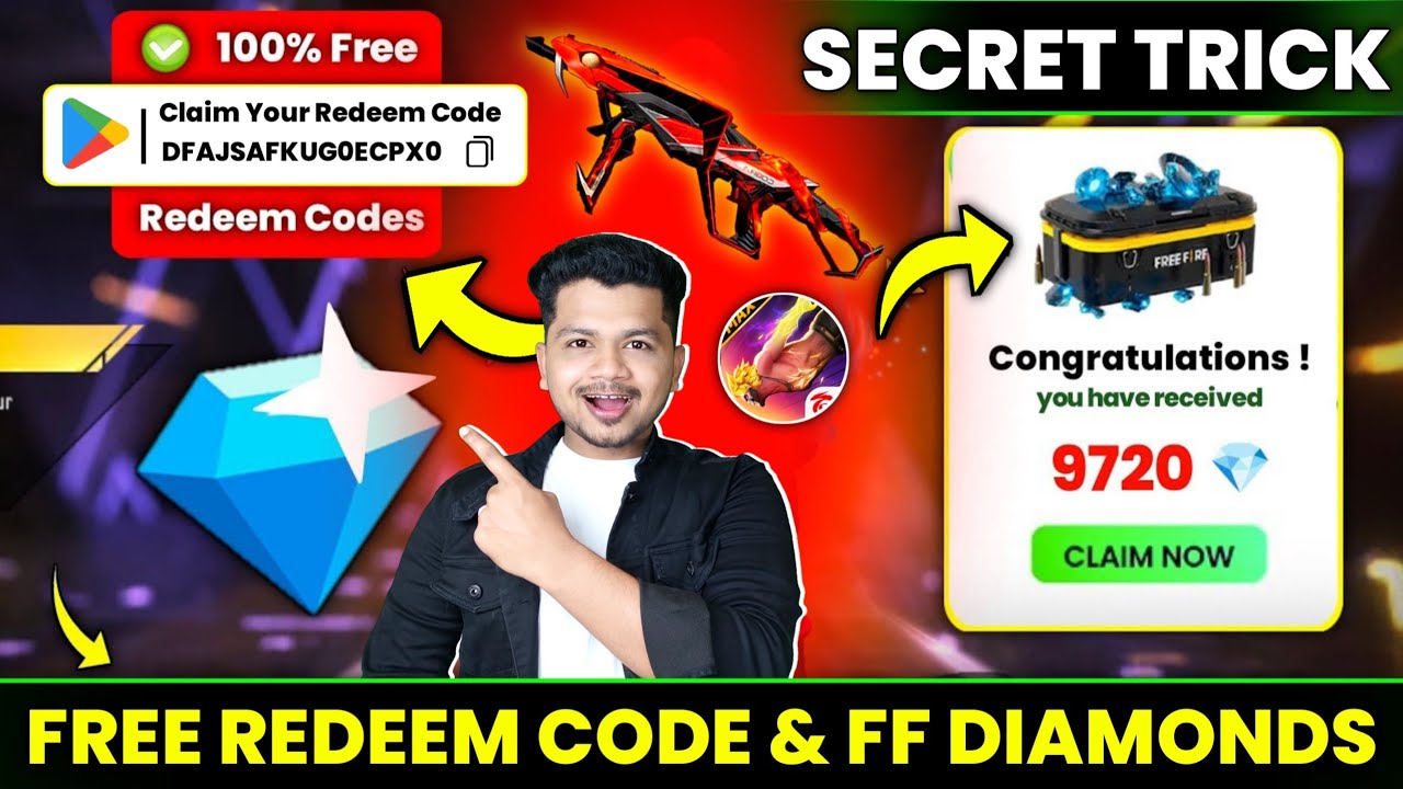 (सभी को मिलेंगा) Free Redeem Code - In Just 2 Min | Free Redeem Code ...