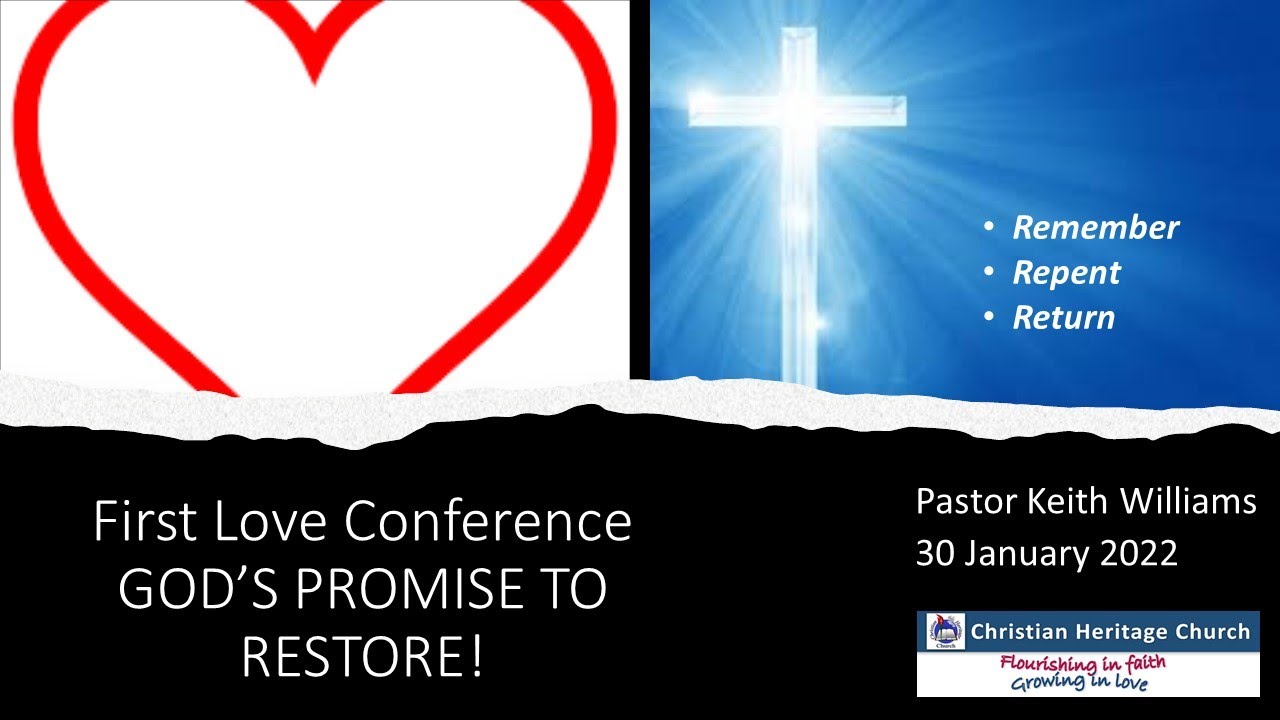 FIRST LOVE CONFERENCE DAY 3 - PASTOR KEITH WILLIAMS - THE GOD OF ...