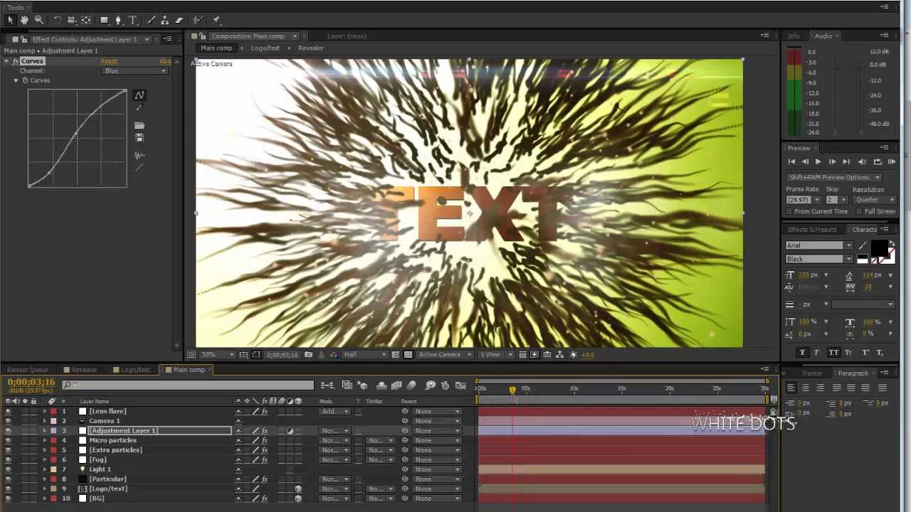 Tutorial #4 Particle Text / Logo Reveal - YouTube