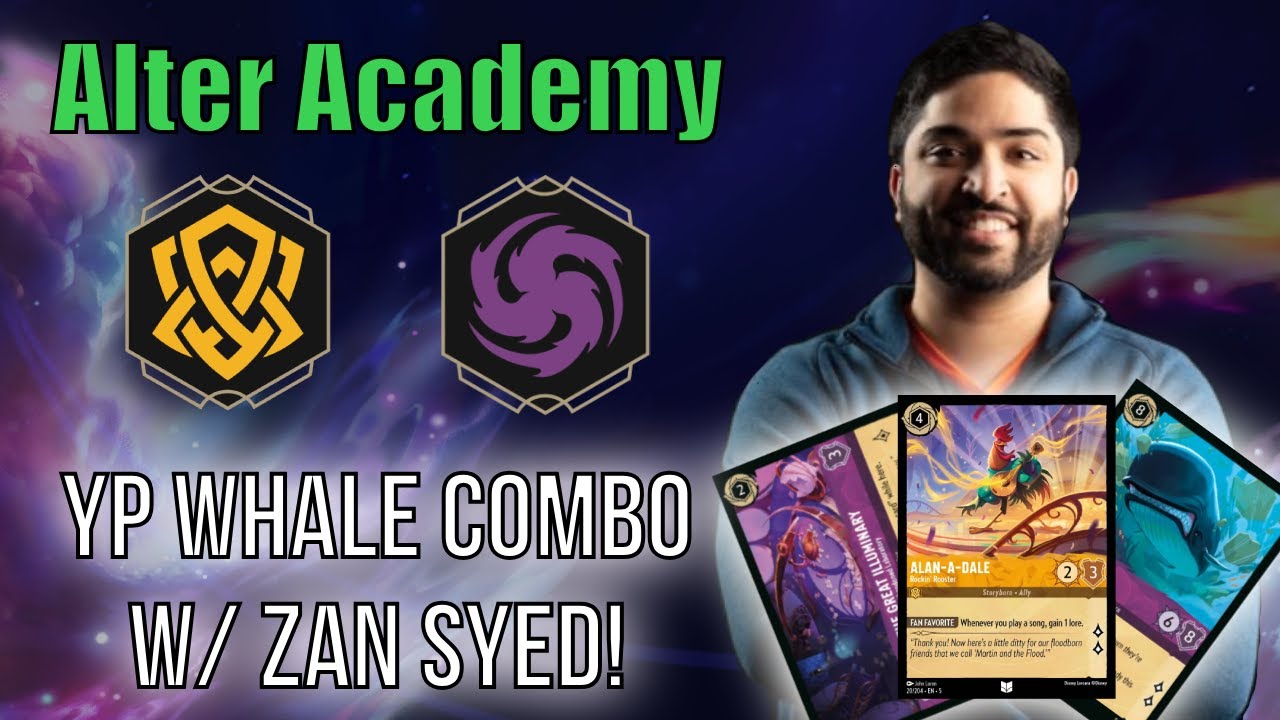 Disney Lorcana's Alter Academy (Featuring Monstro OTK with Zan Syed ...
