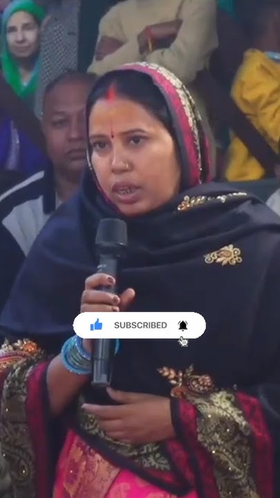 😭😭 Mere pati bhut ladte hai Guru ji mujhse 🔥💯💯 |#aniruddhacharyaji #shorts - YouTube