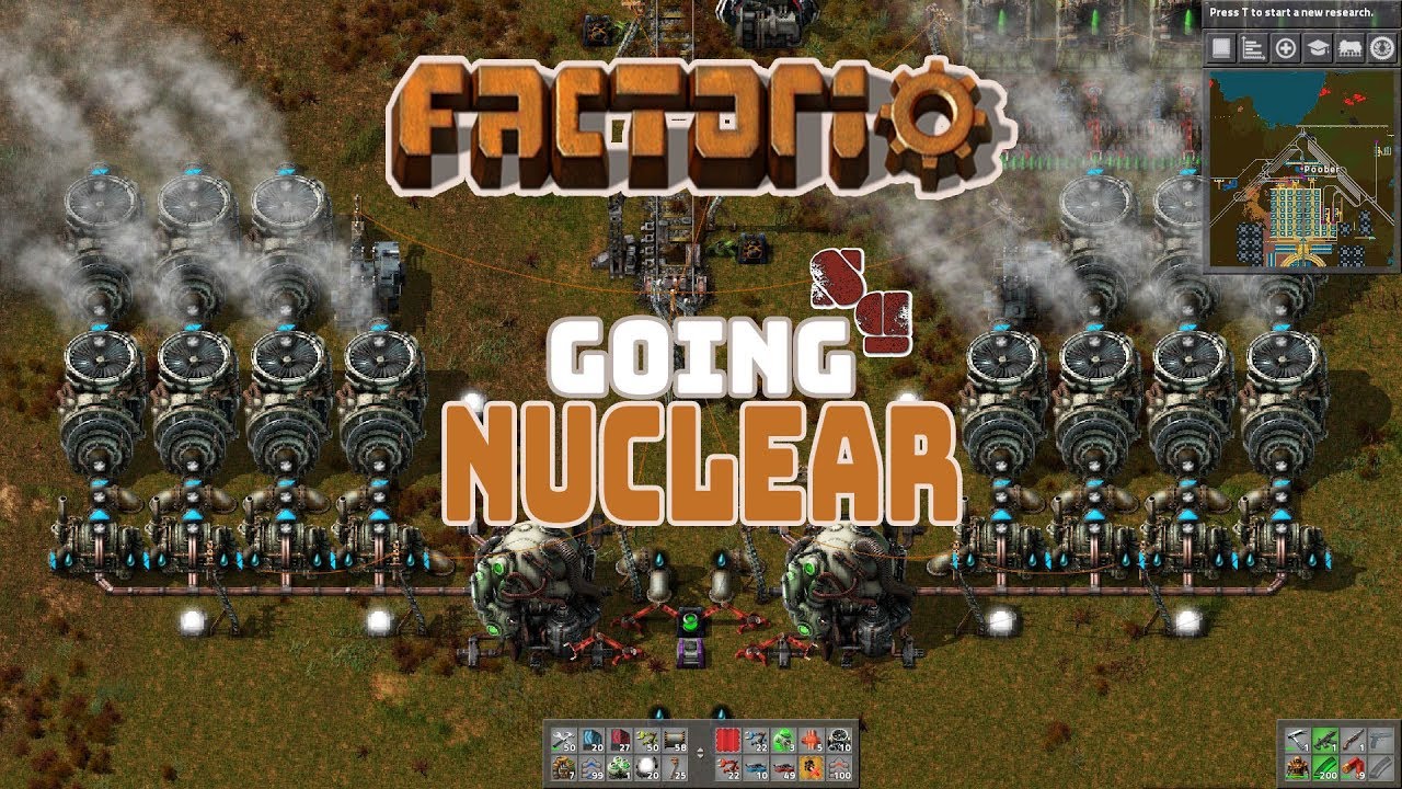 FACTORIO 0.15 | Going Nuclear - Episode 36 - YouTube