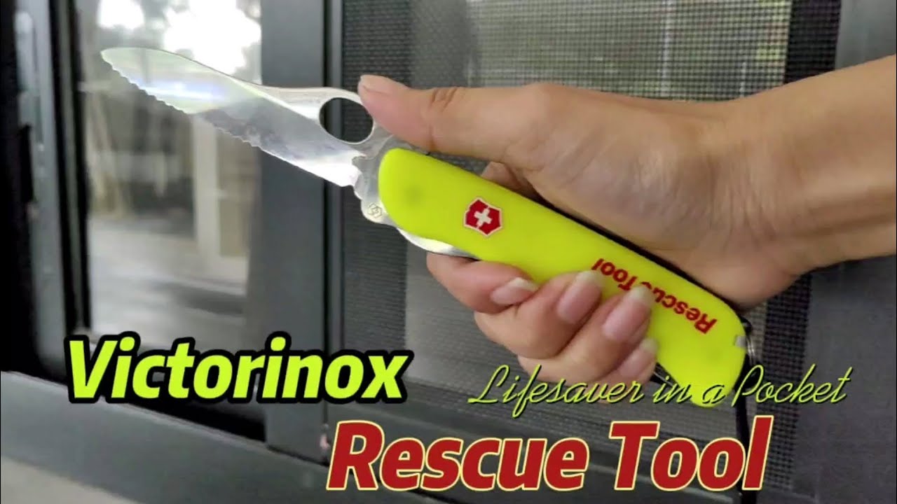 VICTORINOX RESCUE TOOL | SKUNKWORKS CUSTOMS - YouTube