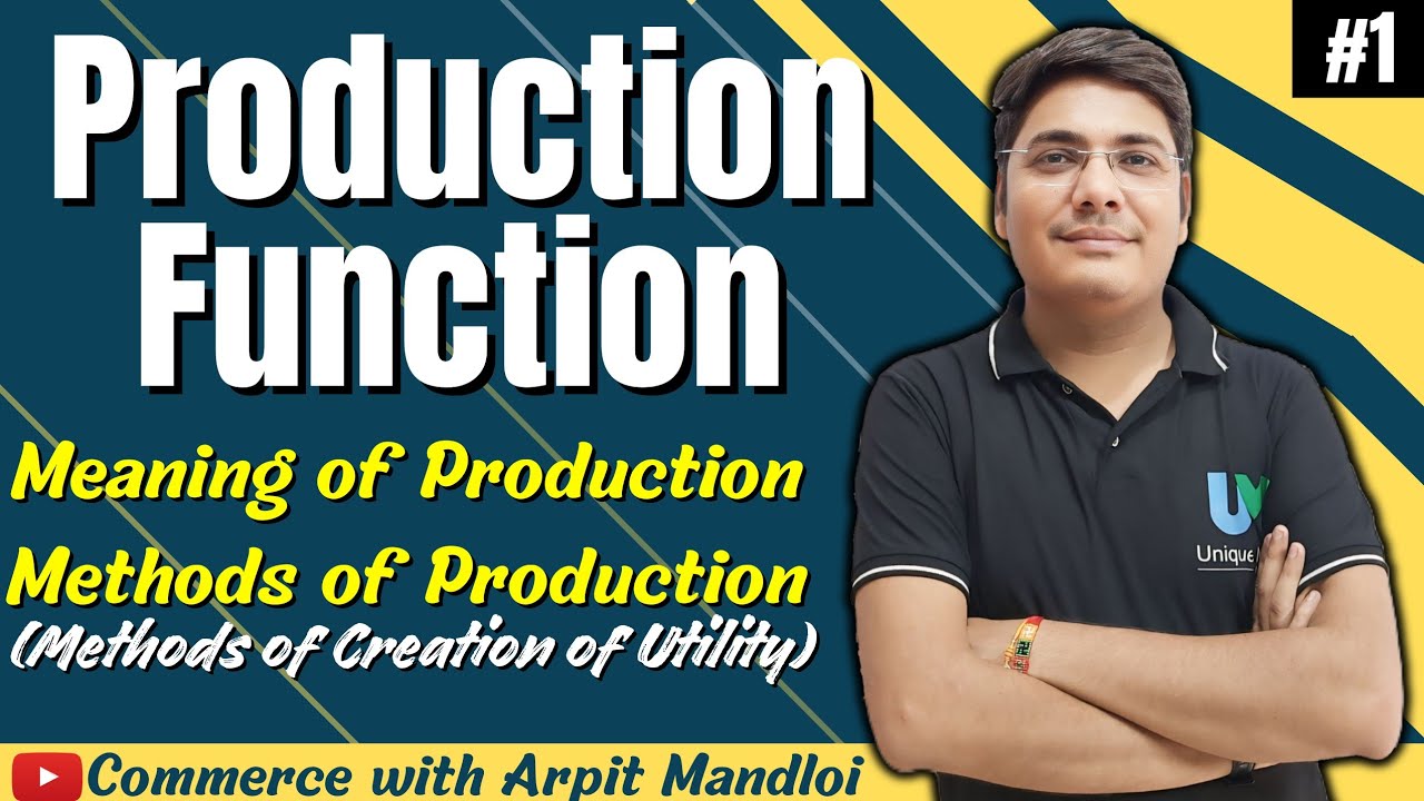 Meaning of Production Methods of Production Methods of Creation of ...