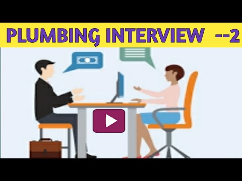 Plumbing Interview--2 - YouTube
